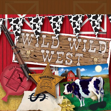 Cowboy tilbehør - Alt til din Cowboy temafest - Sjovogkreativ.dk