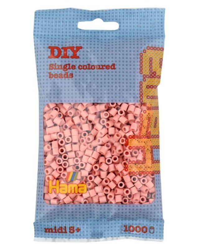 Hama midi perler mat rosa: Perfekt til DIY-smykker