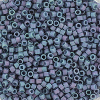 Miyuki Delica Perler Opaque Matte Avocado 1585 11/0 - 5g Pakke