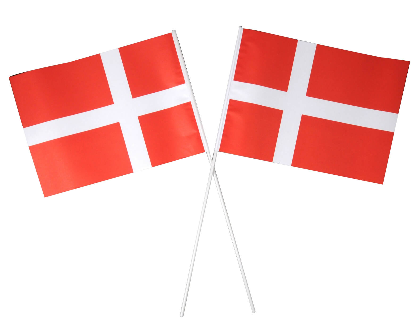 Dannebrogsflag på pind - Skab Feststemning med Dansk Flag